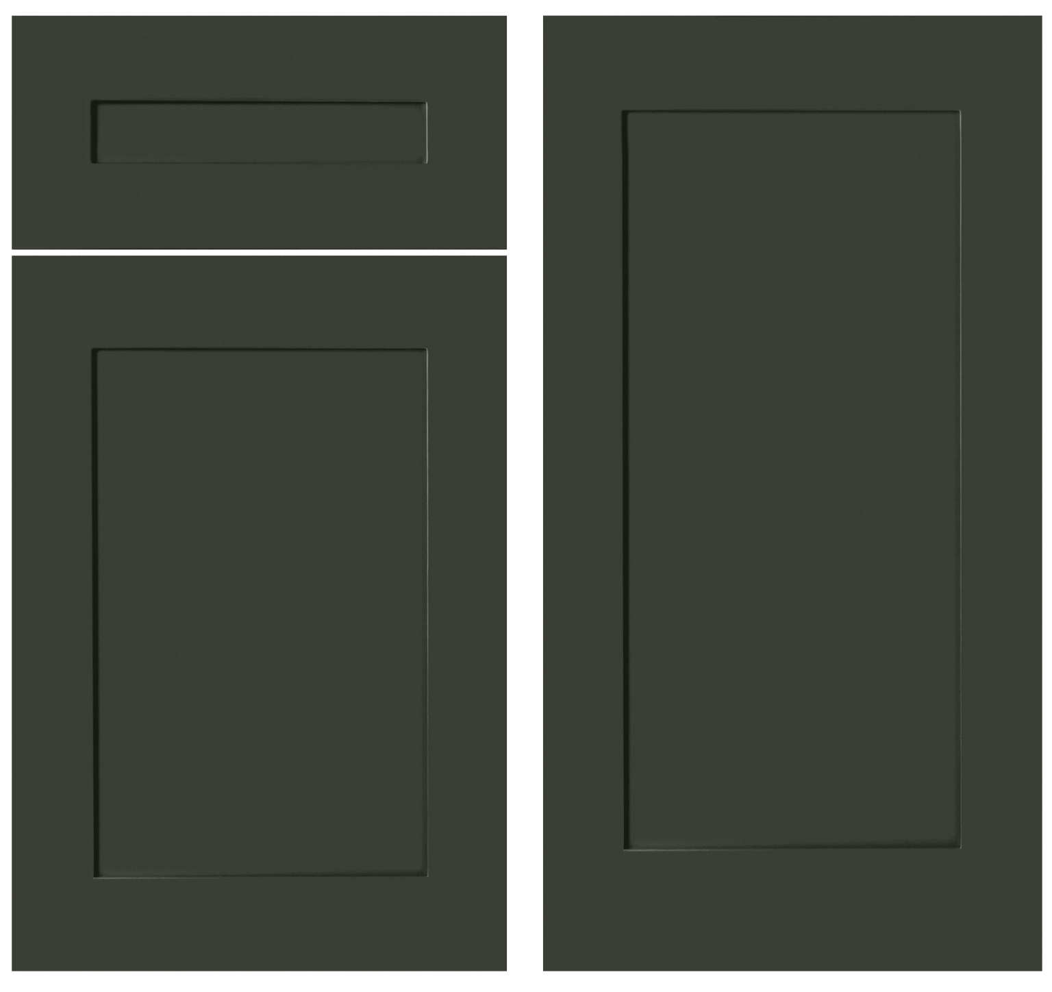 FOREST GREEN SHAKER – Innovation Cabinetry