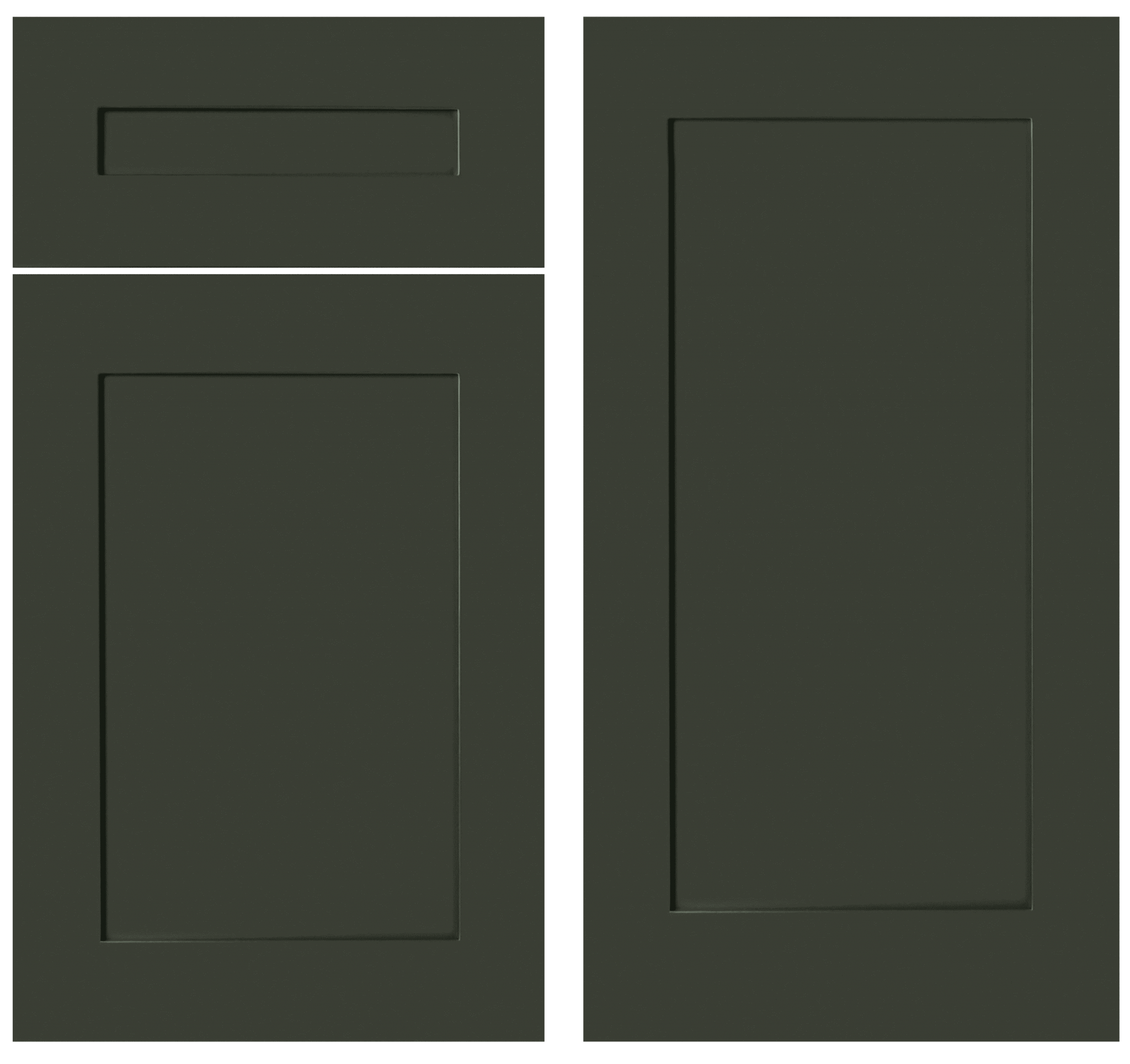 FOREST GREEN SHAKER – Innovation Cabinetry